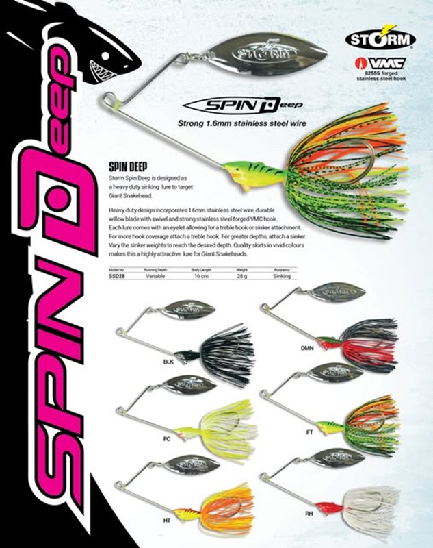 Storm Spin Deep is designed as a heavy duty sinking lure | Westernbass.com