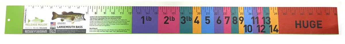 Largemouth Bass Release Ruler Wins New Product Showcase at ICAST ...
