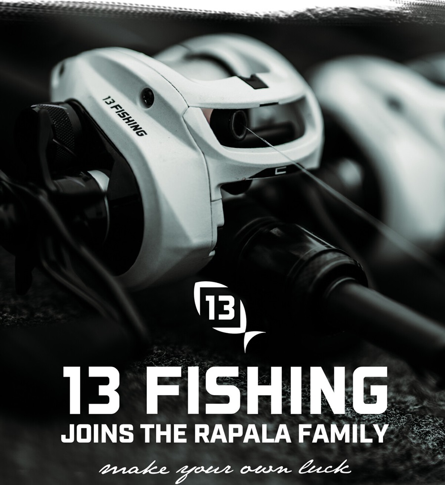 13 Fishing Joins the Rapala® Family | Westernbass.com