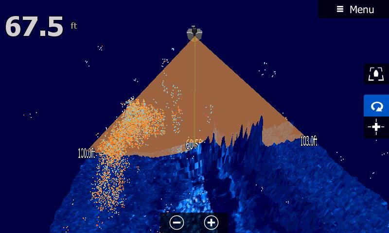 Lowrance StructureScan 3D in Action (Screenshots) | Westernbass.com