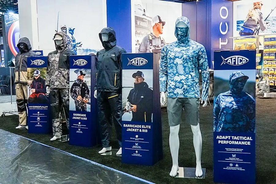 AFTCO's ICAST Booth Made Entirely from Recycled Cardboard | Westernbass.com