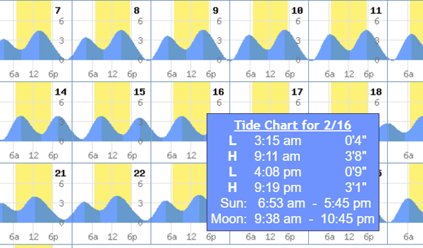 Southern California Tide Tables Discount | emergencydentistry.com