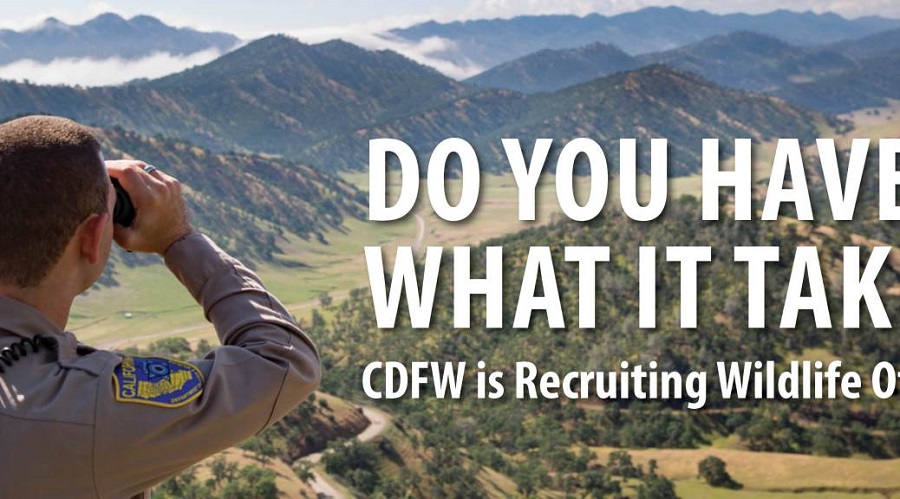 CDFW Law Enforcement Now Hiring Wildlife Officers | Westernbass.com
