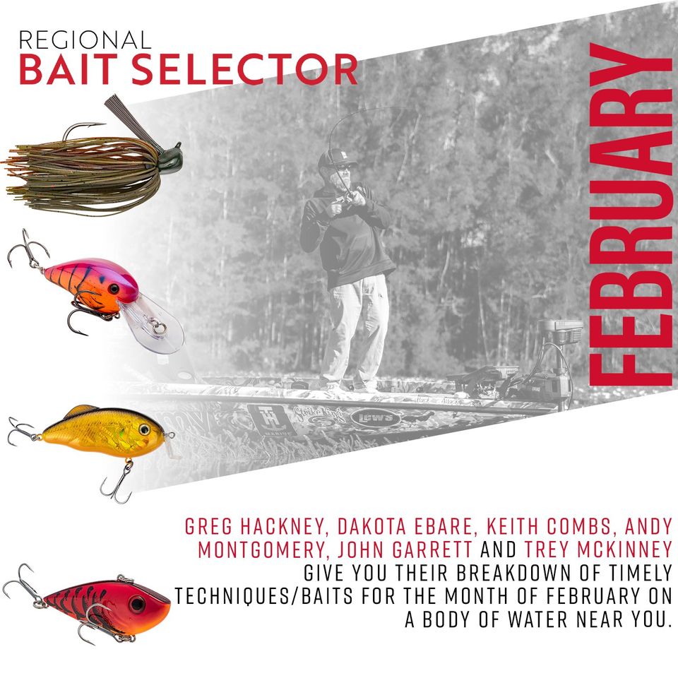 Your February Regional Bait Selector Guide is here! | Westernbass.com