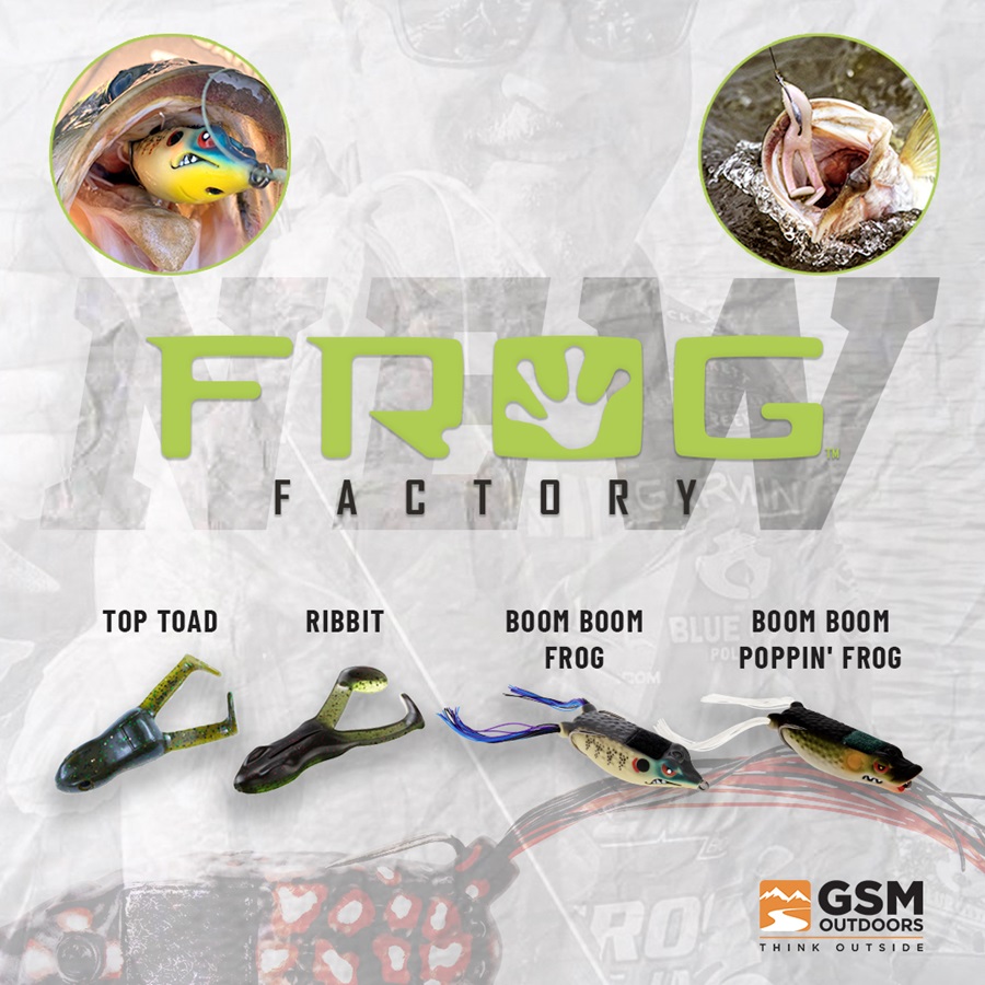 GSM Outdoors Unveils The Frog Factory | Westernbass.com