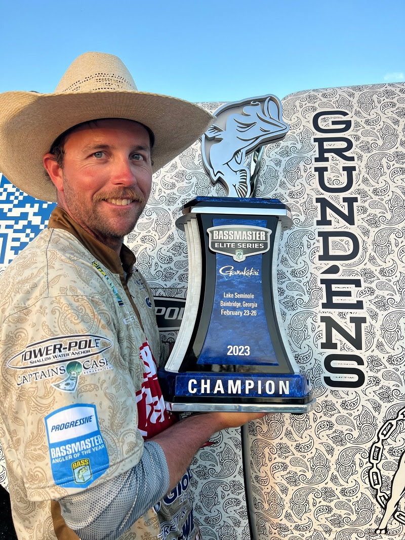 Grundéns Ambassador Wins Bassmaster Elite Series | Westernbass.com