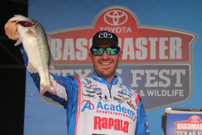 Jacob Wheeler Takes the Lead at Lake Travis Bassmaster Texas Fest ...