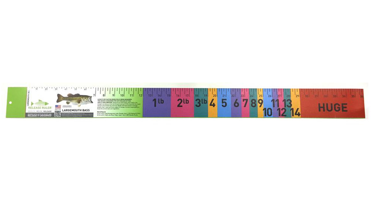 Largemouth Bass Release Ruler Wins New Product Showcase at ICAST ...