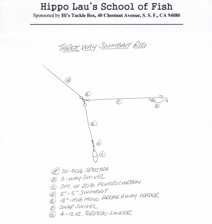Three Way Swimbait Rig with Hi's Tackle | Westernbass.com