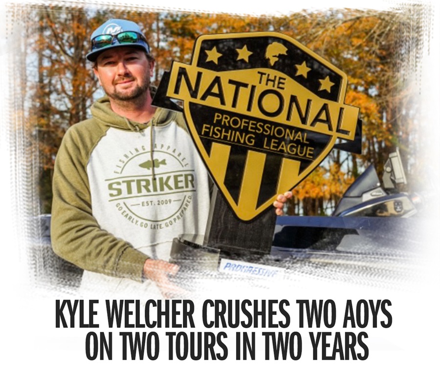 Kyle Welcher Crushes Two AOYs on Two Tours in Two Years | Westernbass.com