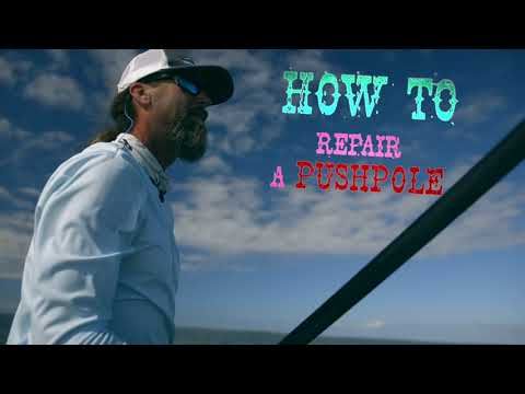 FISHING WITH JAY | How to Repair a Push Pole | Westernbass.com