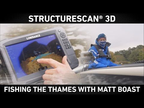 Fishing the Thames with Matt Boast and StructureScan 3D | Westernbass.com