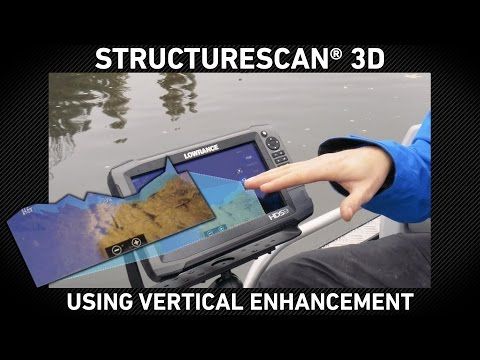 Lowrance How-To | Vertical Enhancement on StructureScan 3D ...