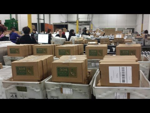 A peek inside the MTB mail sorting facility on shipping day ...